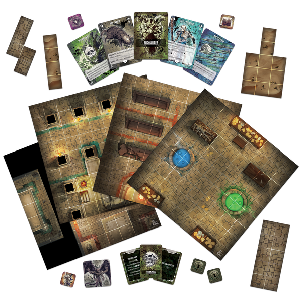 PRE-ORDER - Dungeons & Dragons Onslaught: Tomb of Horrors - Maps & Mon – WizKids
