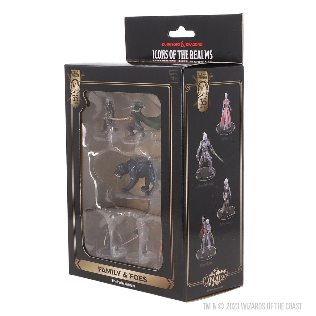 D&D The Legend of Drizzt 35th Anniversary - Family & Foes Boxed Set ...