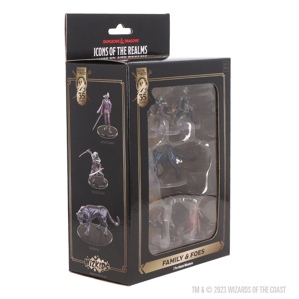 PRE-ORDER - D&D The Legend of Drizzt 35th Anniversary - Family & Foes ...