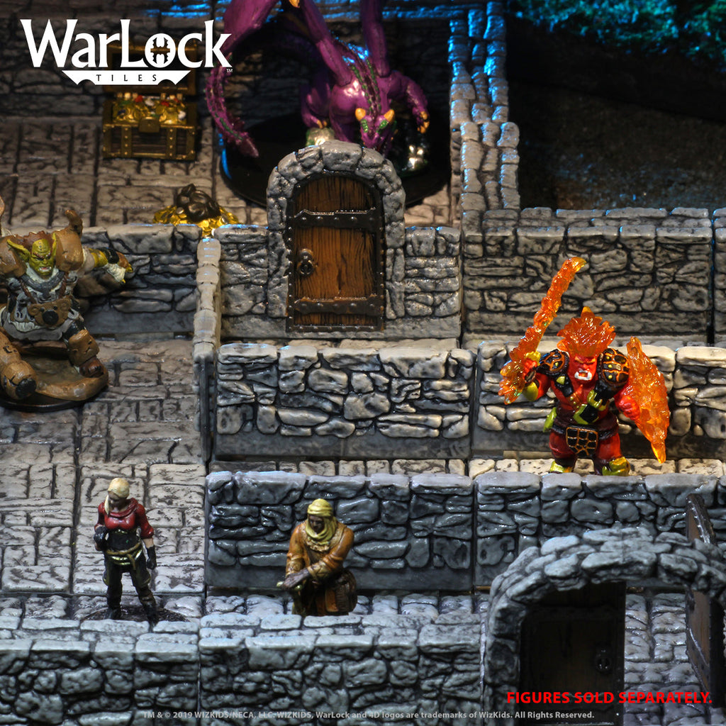 WarLock Tiles: Base Set - Dungeon Tiles I – WizKids