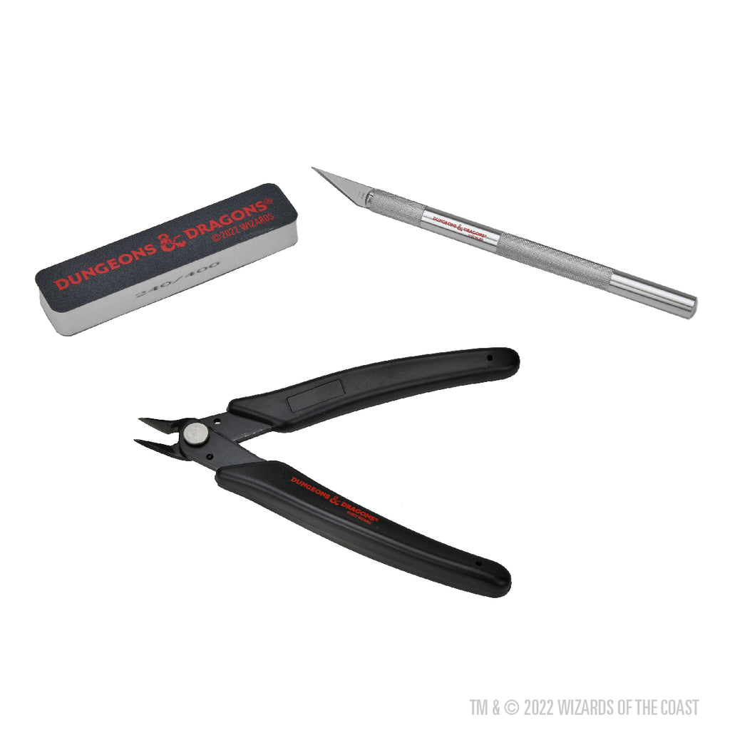 D&D Prismatic Paint: Plastic Models Prep Tool Kit – WizKids