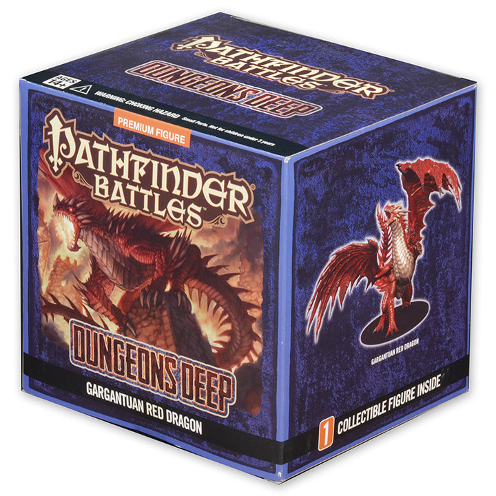 Pathfinder Battles: Dungeons Deep - Gargantuan Red Dragon – WizKids