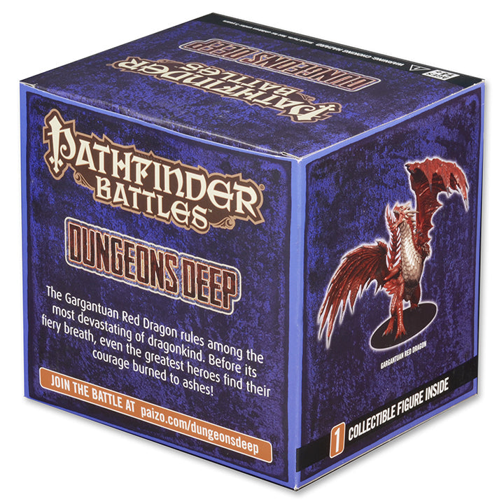 Pathfinder Battles: Dungeons Deep - Gargantuan Red Dragon – WizKids