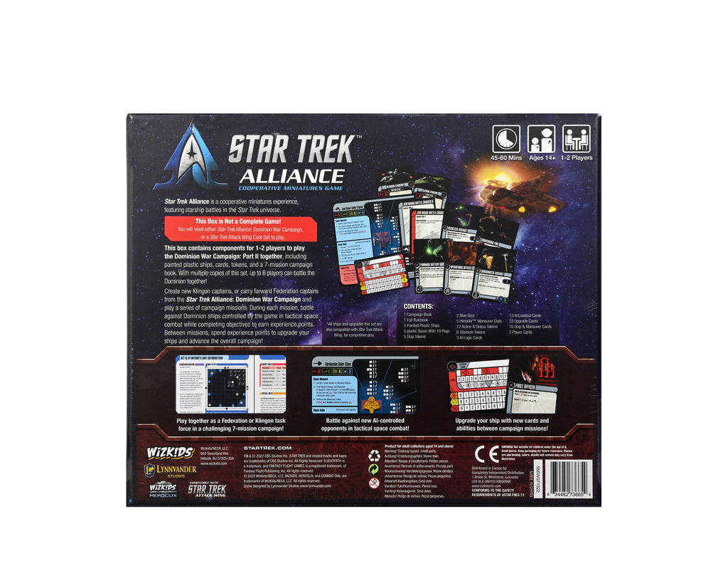Star Trek: Alliance - Dominion War Campaign Part II – WizKids