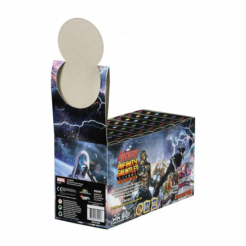 Marvel Dice Masters: Avengers Infinity Gauntlet Countertop Display ...