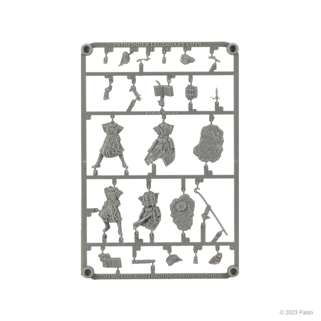 Pathfinder Legendary Cuts: Male Human Wizard – WizKids