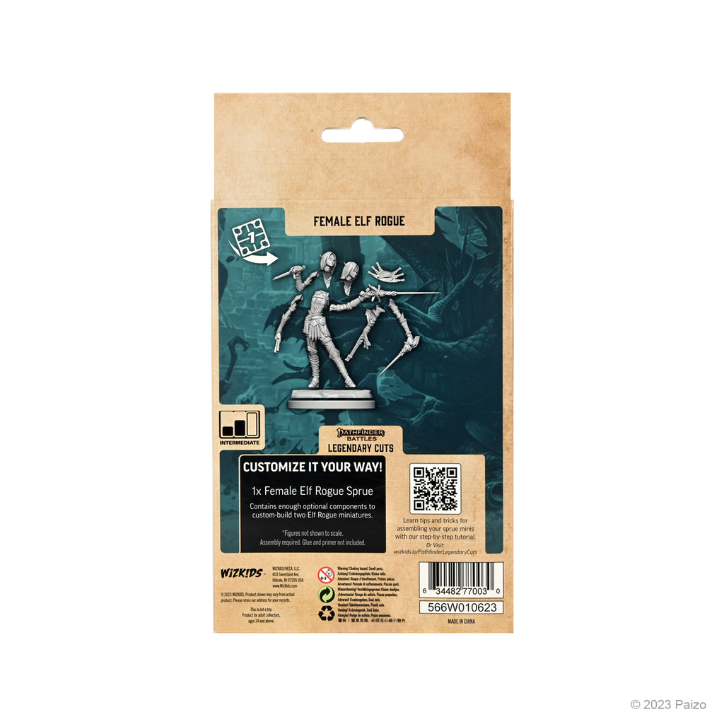 Pathfinder Legendary Cuts: Female Elf Rogue – WizKids