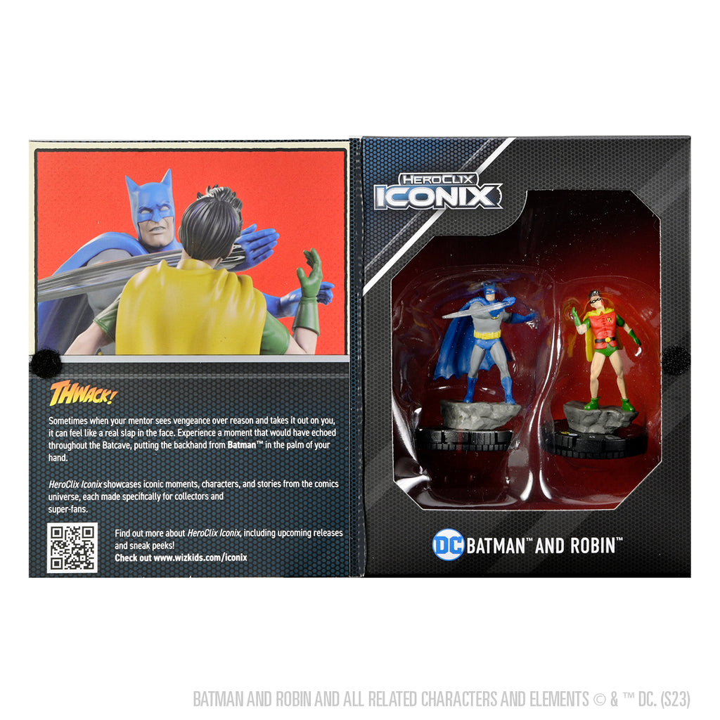 DC HeroClix Iconix: Batman and Robin – WizKids