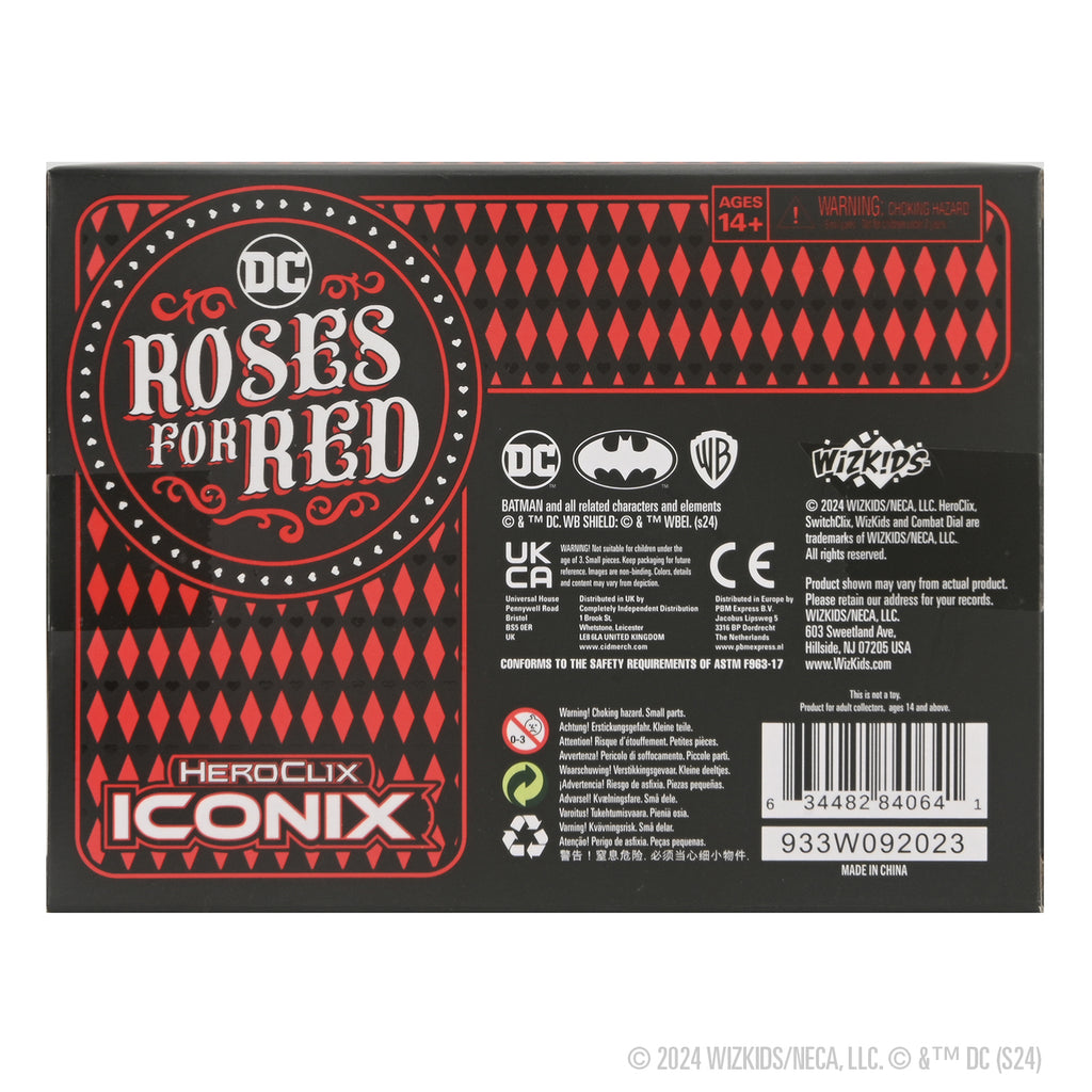 DC HeroClix Iconix: Harley Quinn Roses for Red – WizKids