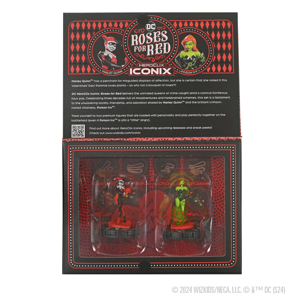 DC HeroClix Iconix: Harley Quinn Roses for Red – WizKids