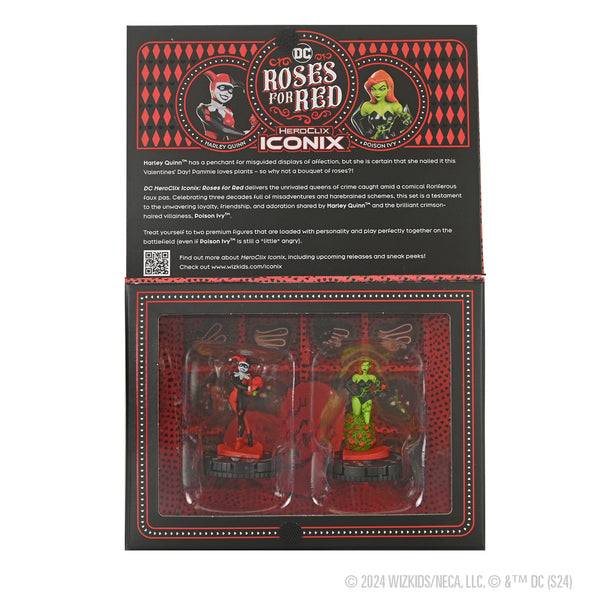 DC HeroClix Iconix: Harley Quinn Roses for Red – WizKids