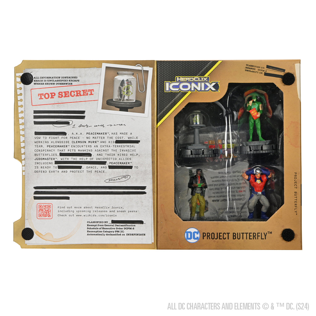 DC HeroClix Iconix: Peacemaker Project Butterfly – WizKids