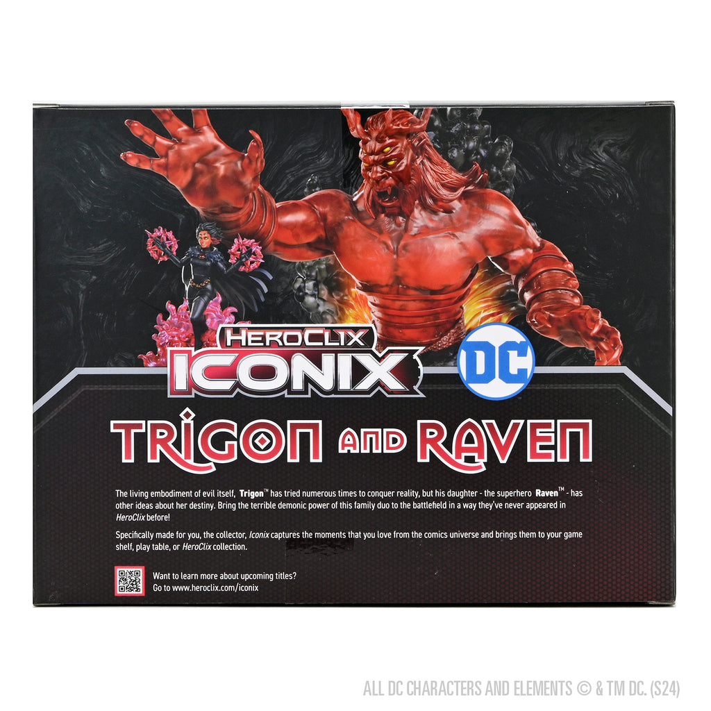 DC HeroClix Iconix: Trigon and Raven – WizKids