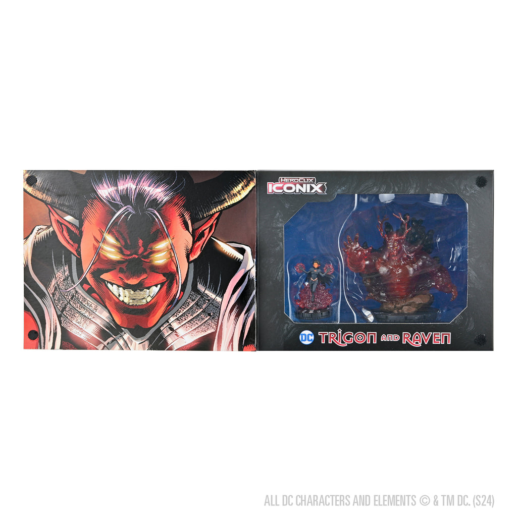 DC HeroClix Iconix: Trigon and Raven – WizKids