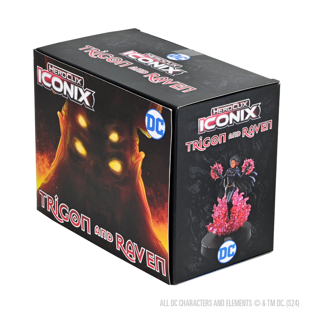 DC HeroClix Iconix: Trigon and Raven – WizKids