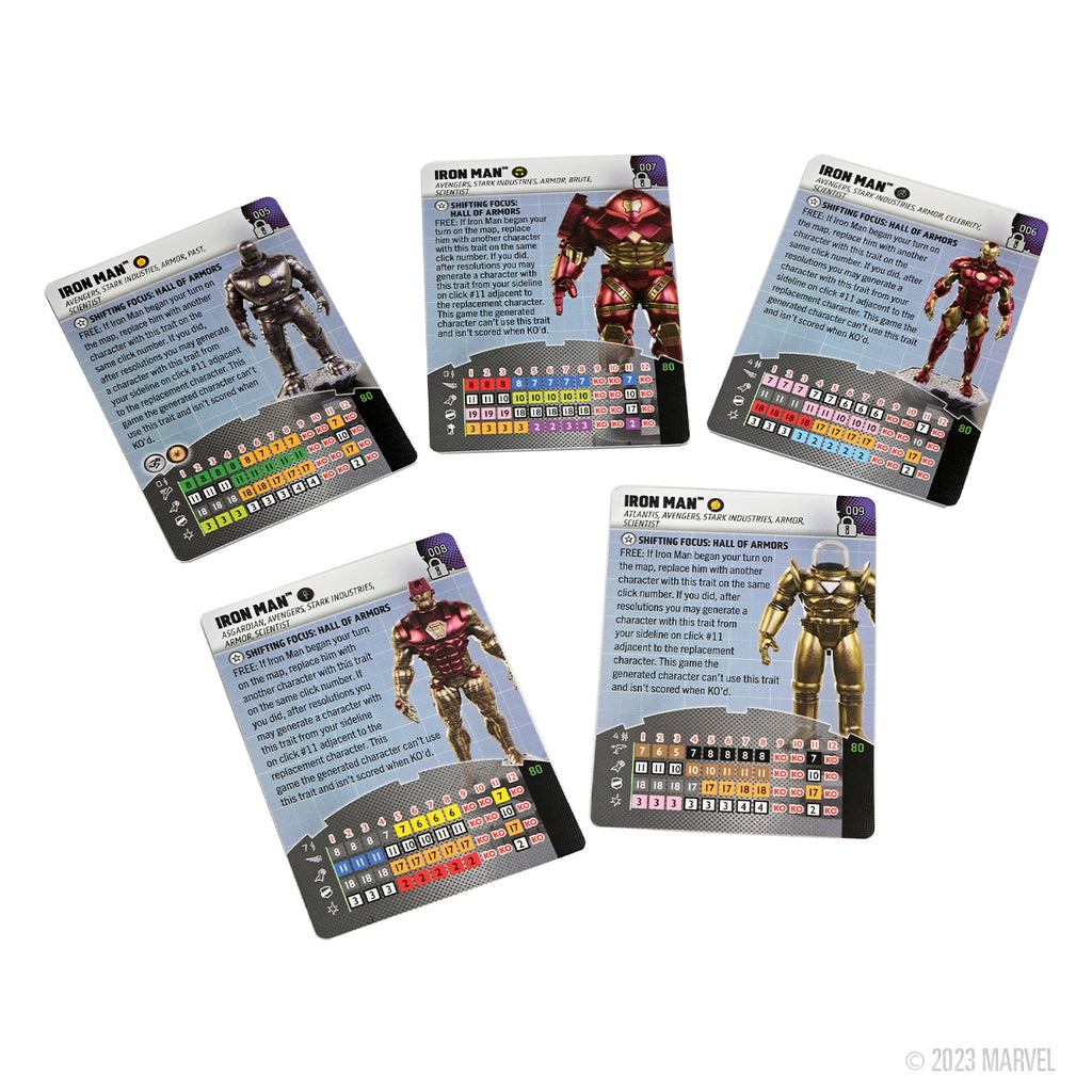 Marvel HeroClix Iconix: Iron Man's Hall of Armor – WizKids