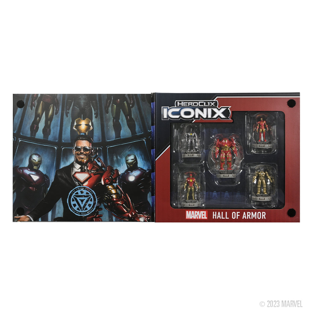 Marvel HeroClix Iconix: Iron Man's Hall of Armor – WizKids