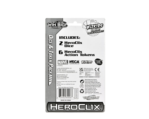 Marvel HeroClix: Avengers 60th Anniversary Dice and Token Pack – WizKids