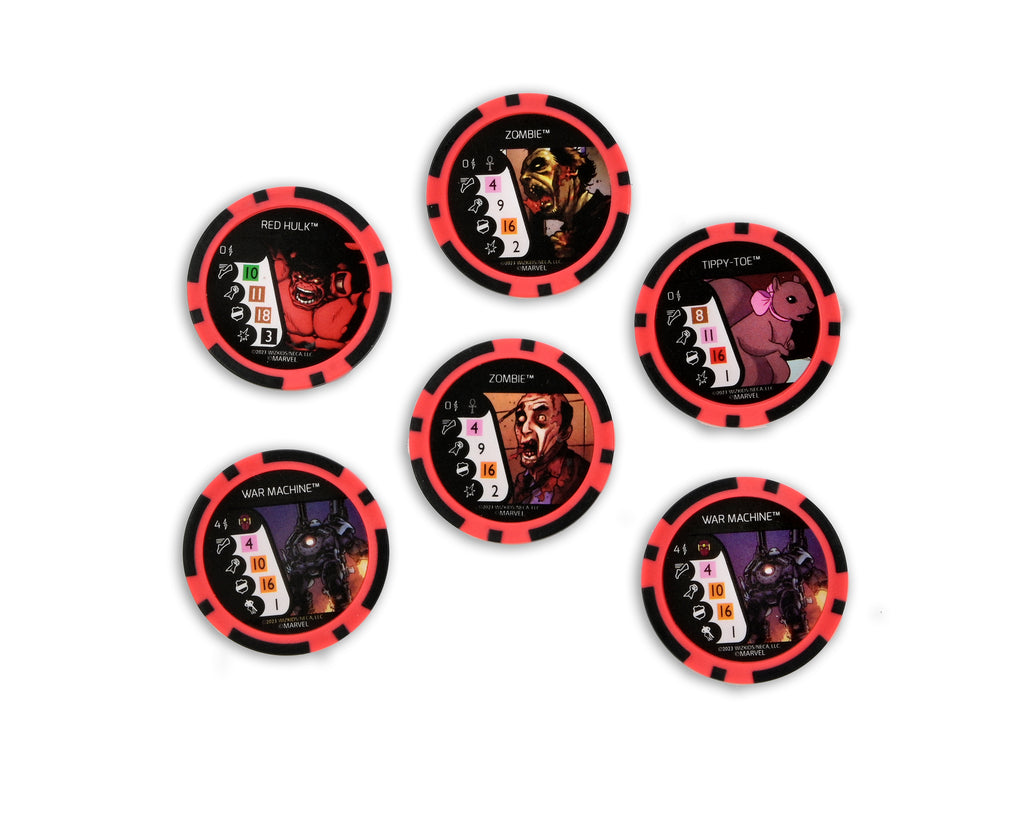 Marvel HeroClix: Avengers 60th Anniversary Dice and Token Pack – WizKids