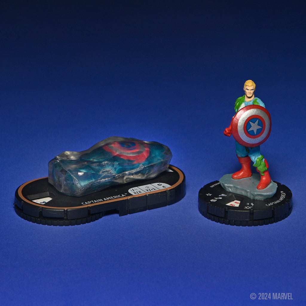 Marvel HeroClix Iconix: Captain America from the Ice – WizKids