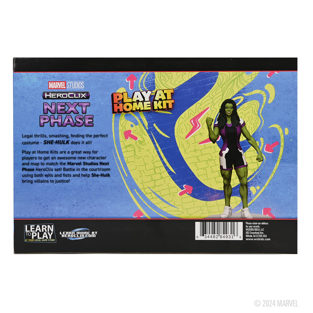 Marvel HeroClix: Marvel Studios Next Phase Play at Home Kit She-Hulk ...