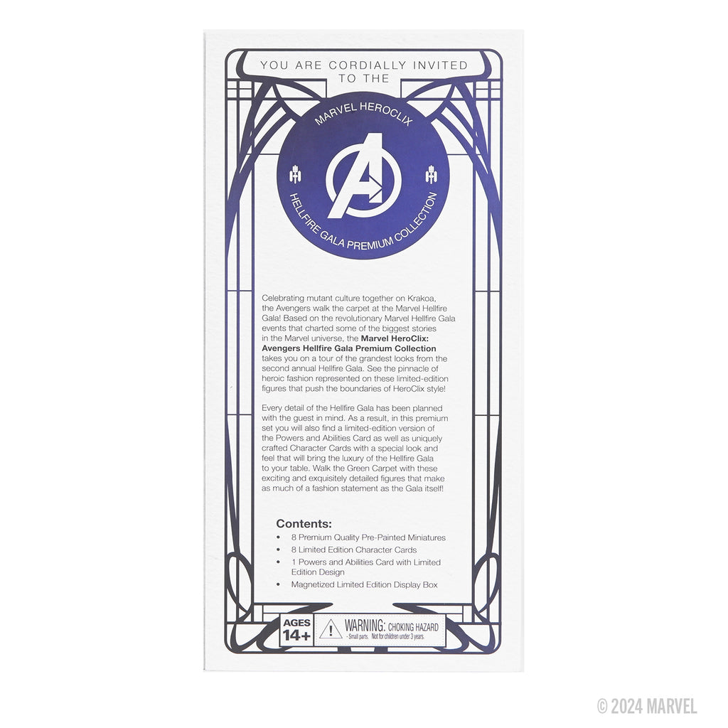 Marvel HeroClix: Avengers - Hellfire Gala Premium Collection 2 – WizKids