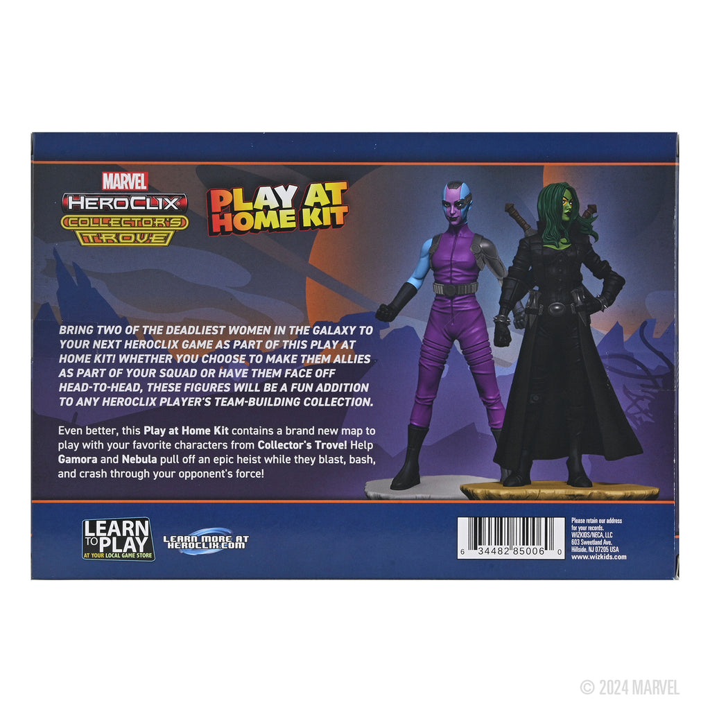 Marvel HeroClix: Collector's Trove Play at Home Kit (Gamora and Nebula ...