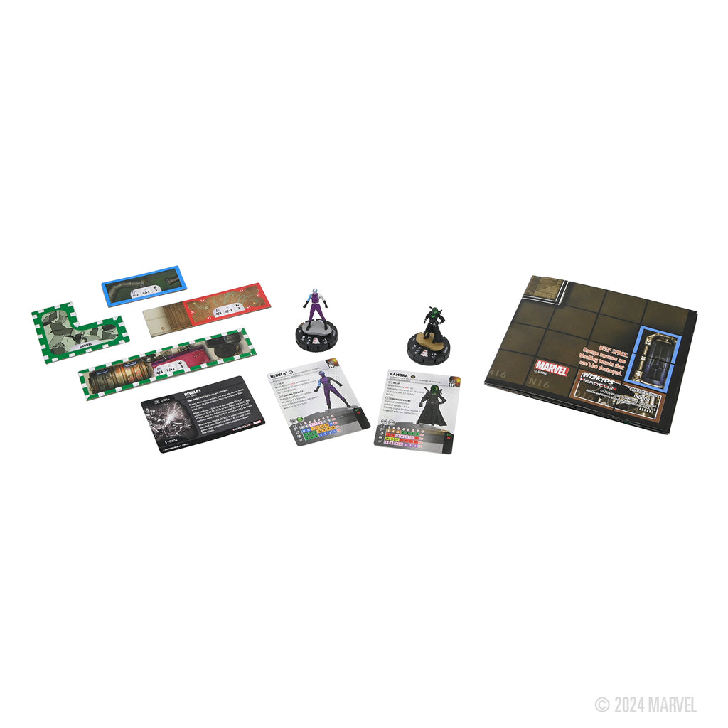 Marvel HeroClix: Collector's Trove Play at Home Kit (Gamora and Nebula ...