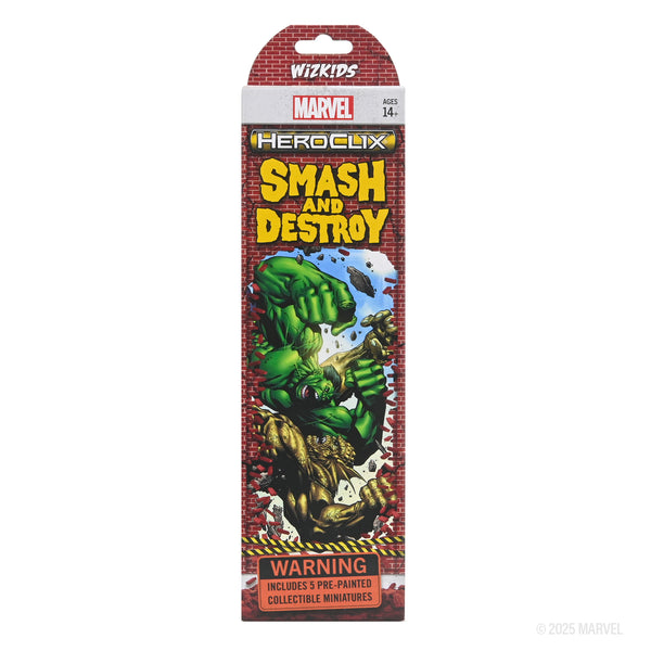 Marvel HeroClix: Smash and Destroy Booster Brick – WizKids
