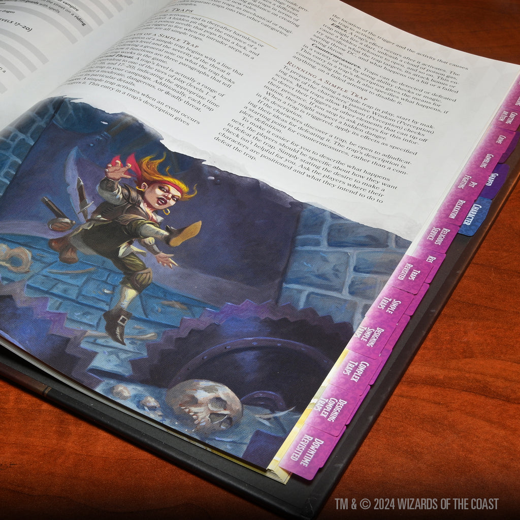 D&D Book Tabs: Xanathar's Guide to Everything – WizKids