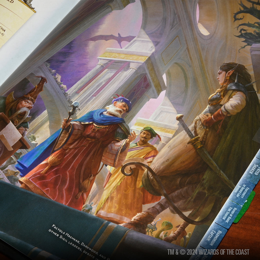 D&D Book Tabs: Planescape: Adventures in the Multiverse – WizKids