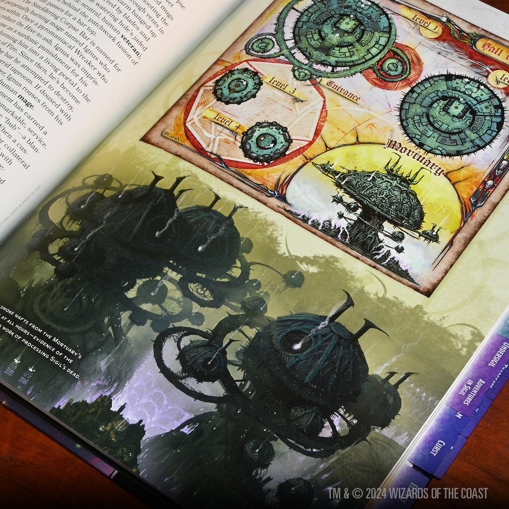 D&D Book Tabs: Planescape: Adventures in the Multiverse – WizKids