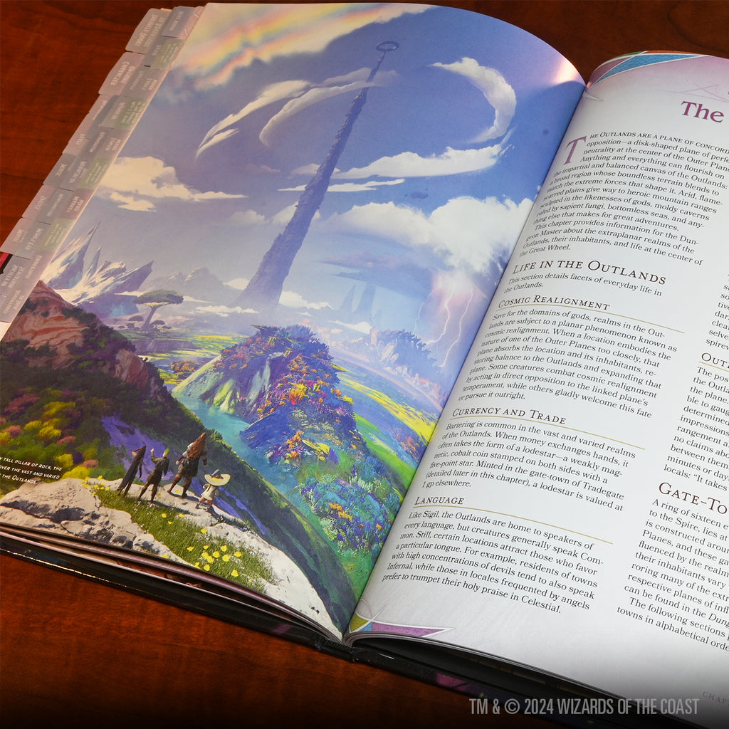 D&D Book Tabs: Planescape: Adventures in the Multiverse – WizKids