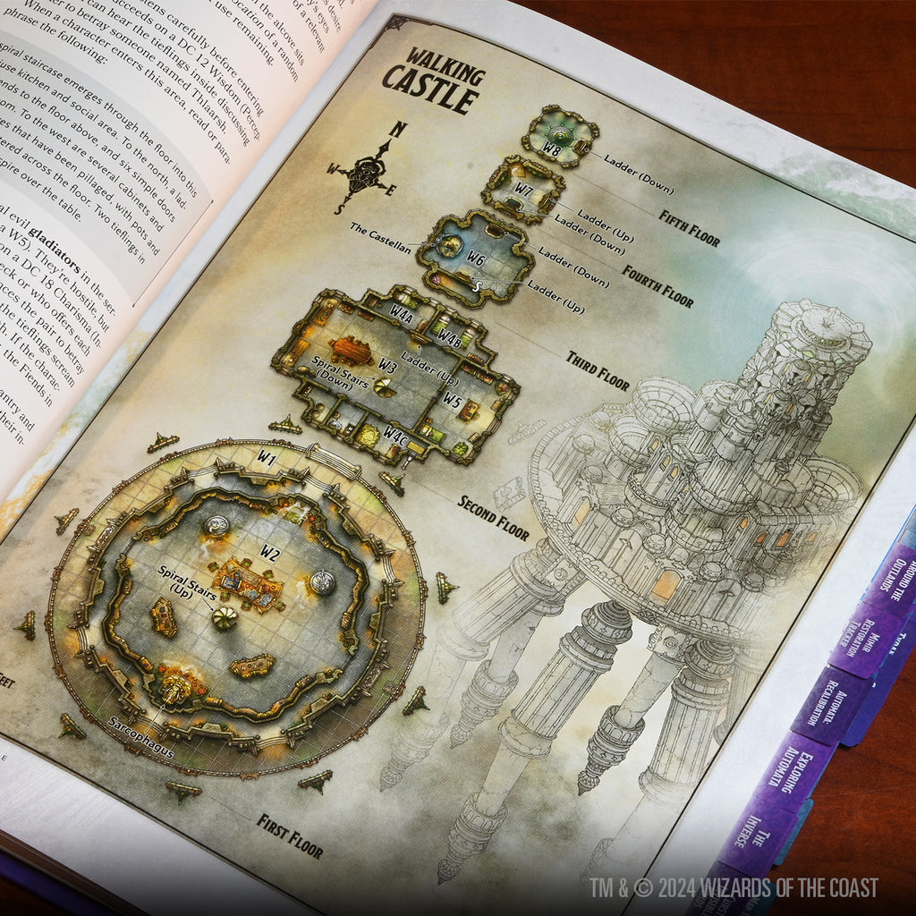 D&D Book Tabs: Planescape: Adventures in the Multiverse – WizKids