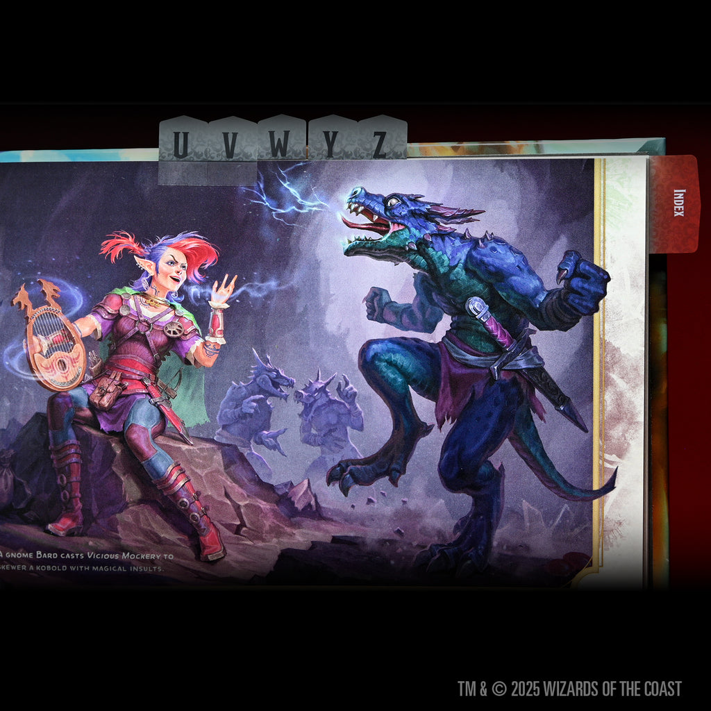 D&D Book Tabs: 2024 Player's Handbook – WizKids