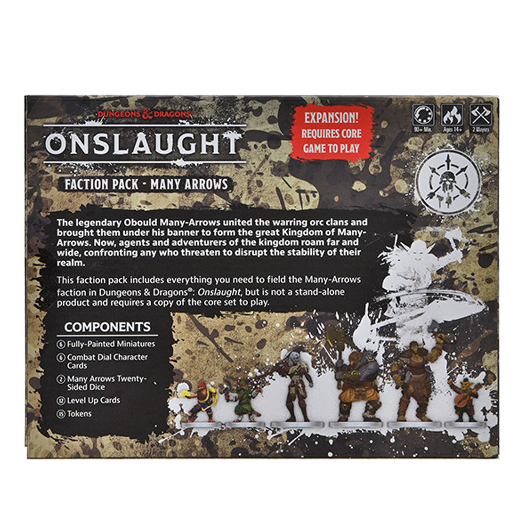 Dungeons & Dragons Onslaught: Many-Arrows Faction Pack – WizKids