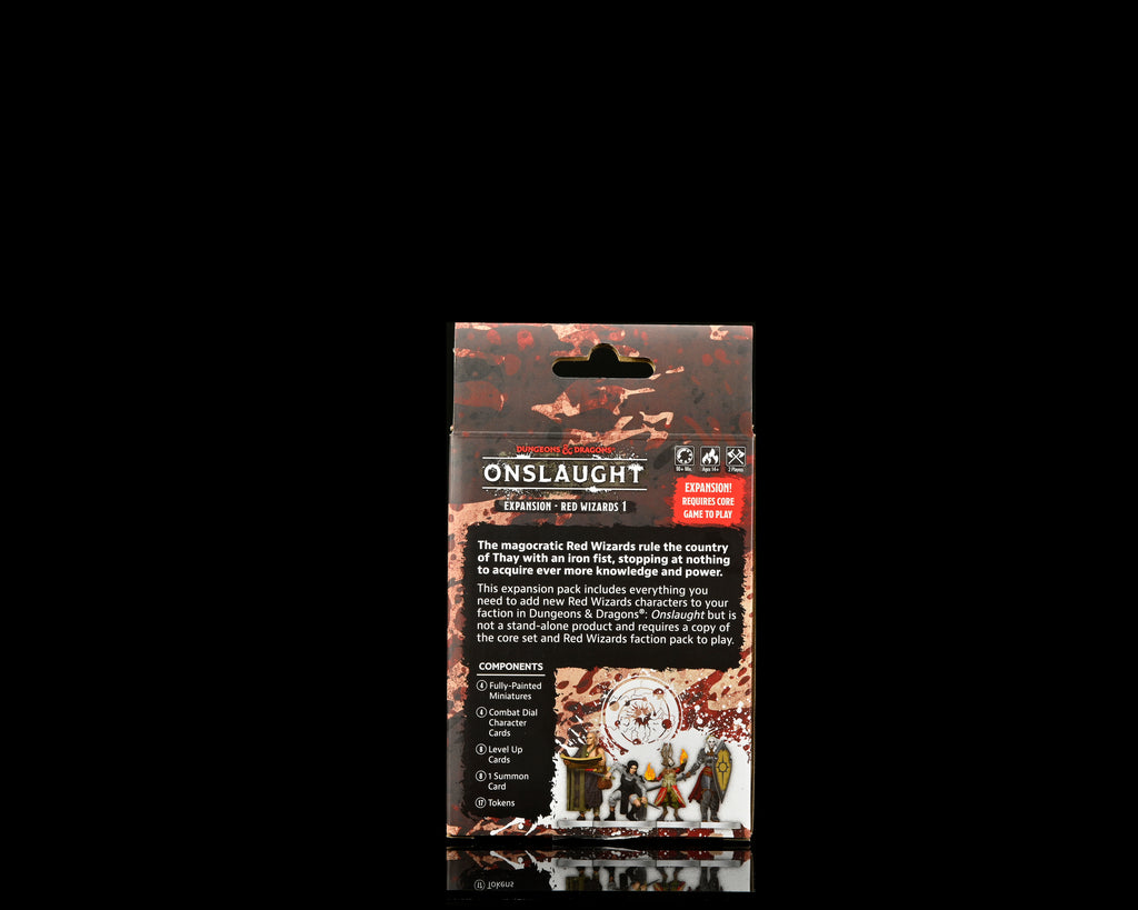 Dungeons & Dragons Onslaught: Expansion - Red Wizards 1 – WizKids