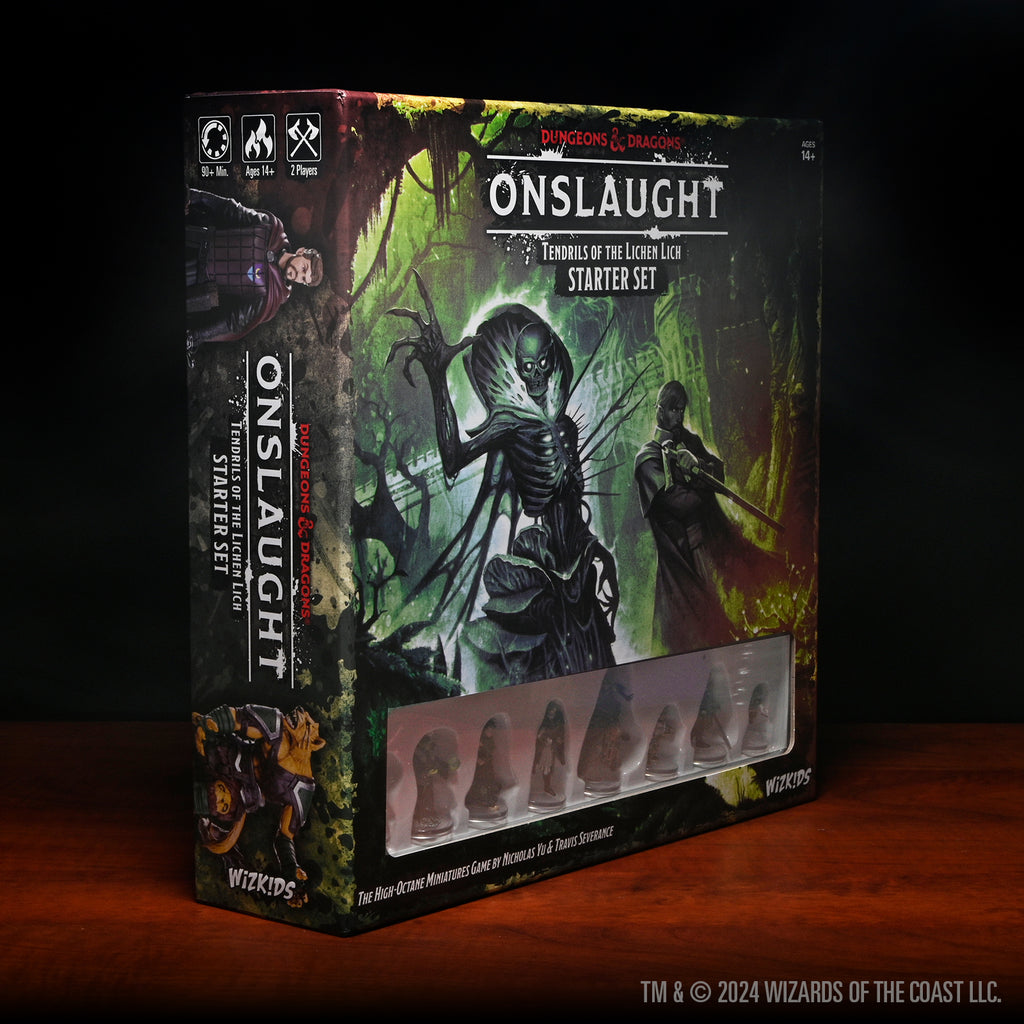 Dungeons & Dragons Onslaught: Tendrils of the Lichen Lich Starter Set ...