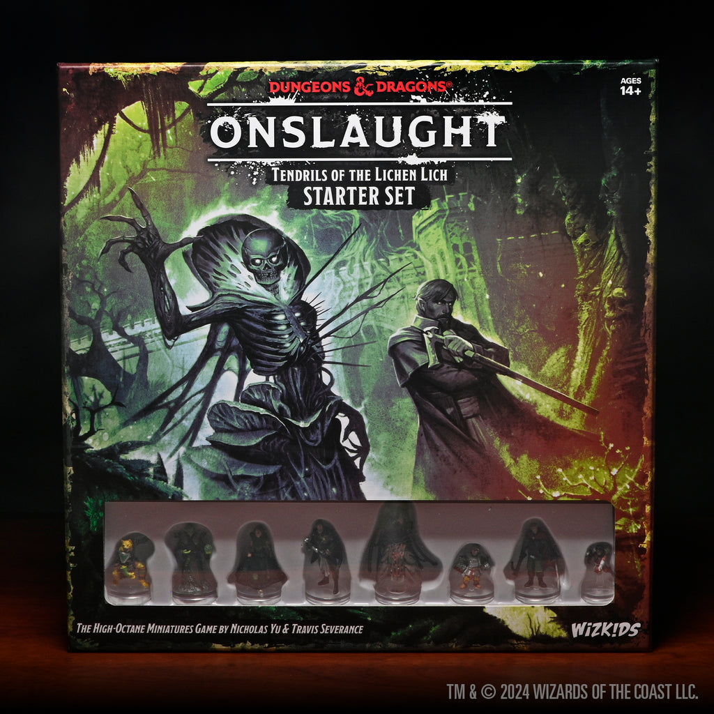 Dungeons & Dragons Onslaught: Tendrils of the Lichen Lich Starter Set ...