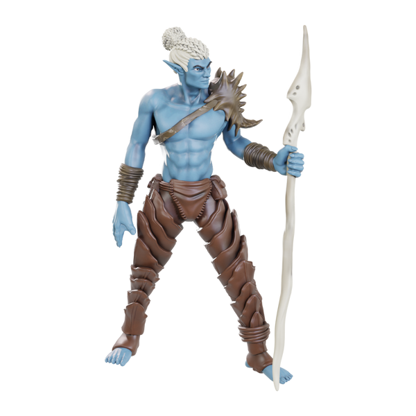 Dungeons & Dragons Nolzur's Marvelous Miniatures: Sea Elf Leader – WizKids