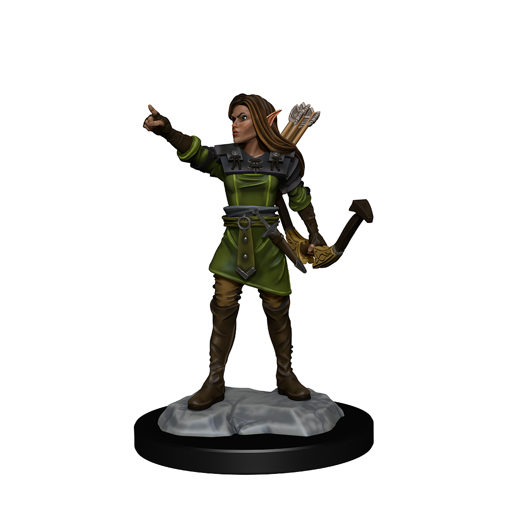 D&D Nolzur's Marvelous Miniatures: Elf Ranger Female – WizKids