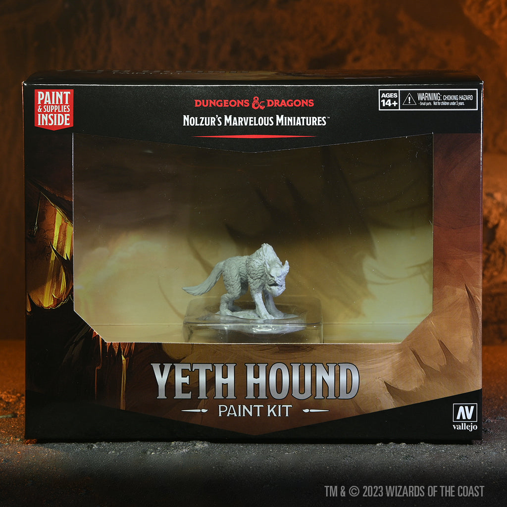 Dungeons & Dragons Nolzur's Marvelous Miniatures: Paint Kit- Yeth Houn – WizKids