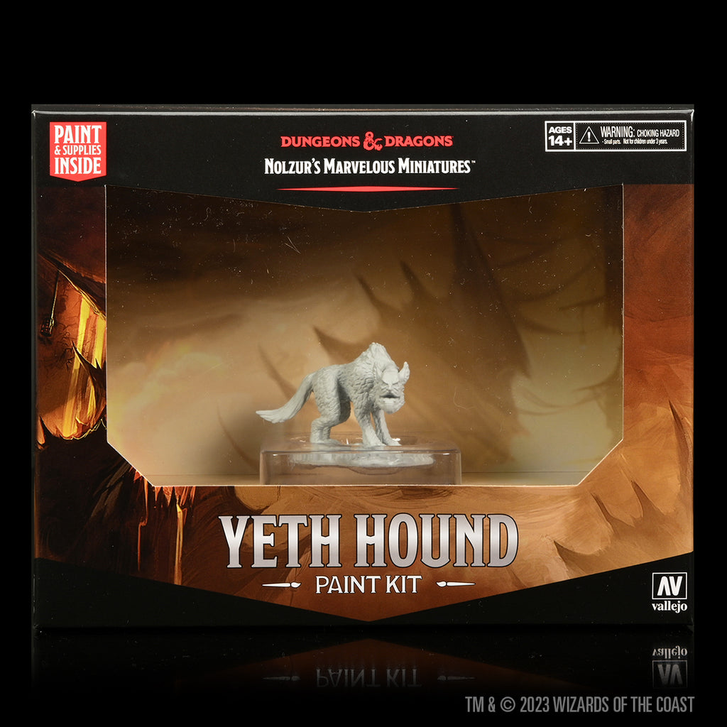 Dungeons & Dragons Nolzur's Marvelous Miniatures: Paint Kit- Yeth Houn – WizKids