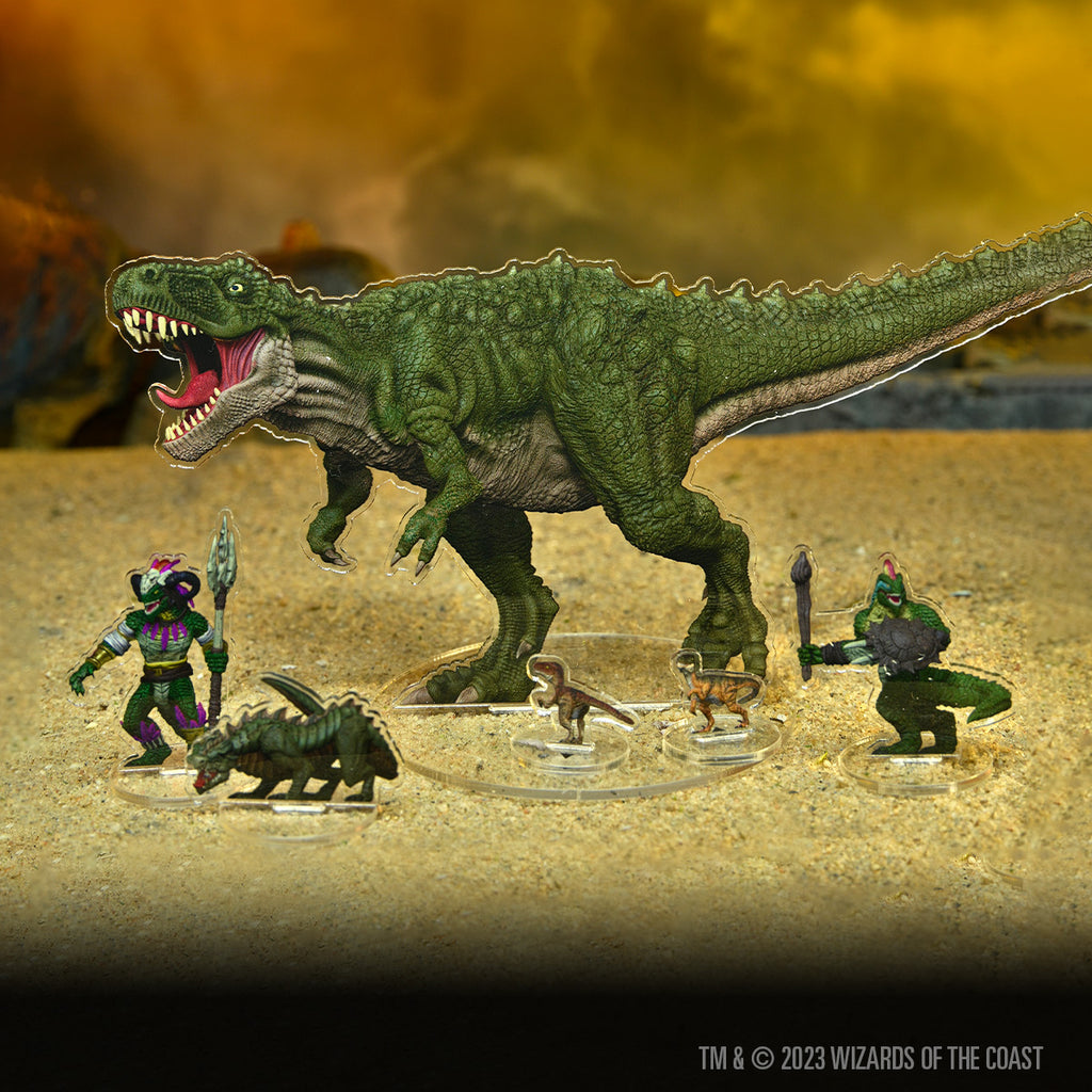 D&D Idols of the Realms: Scales & Tails - Reptile Den - 2D Set – WizKids