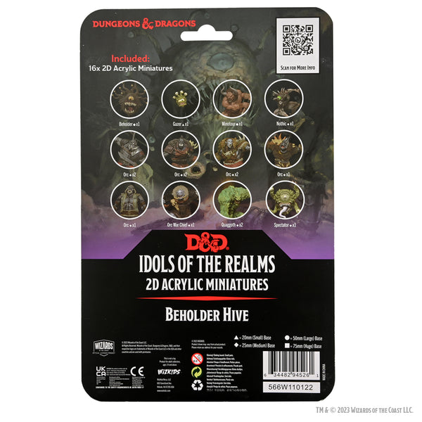 D&D Idols of the Realms: Beholder Hive - 2D Set – WizKids