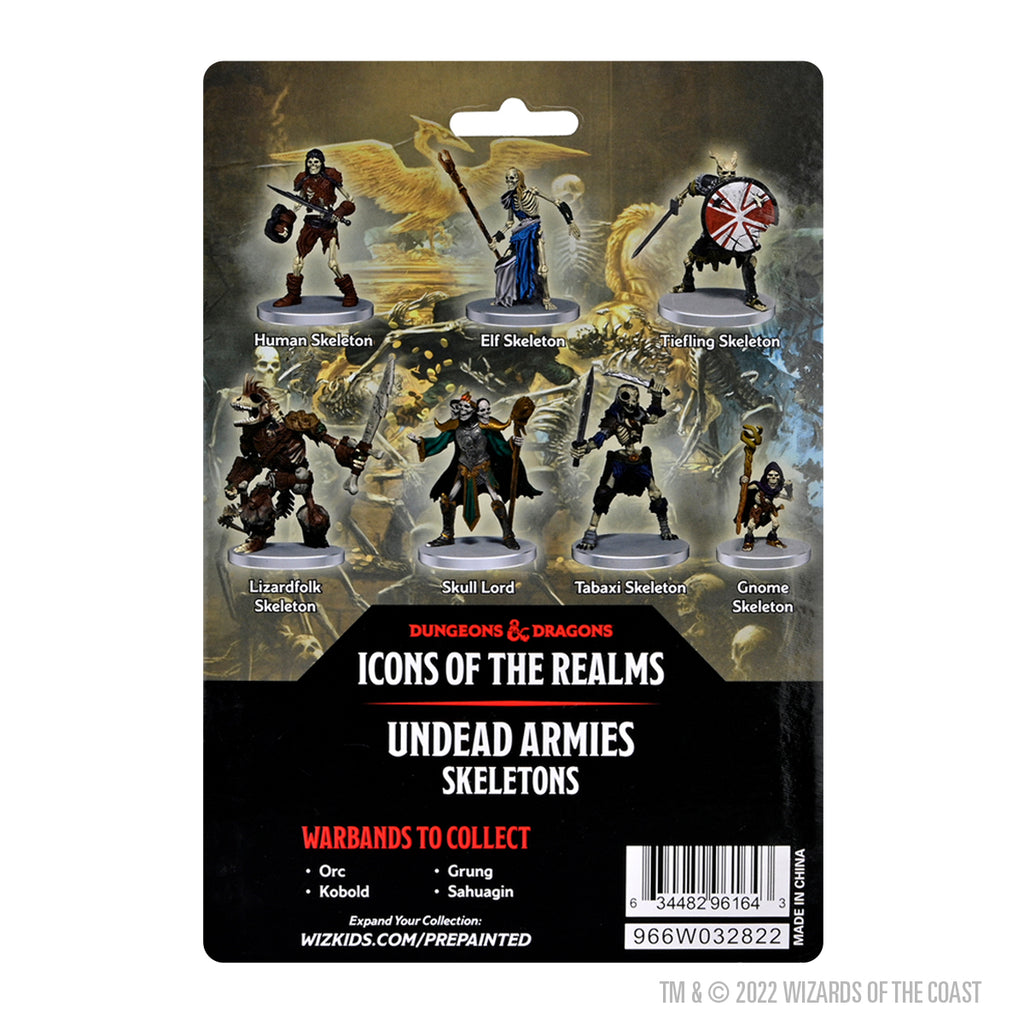 D&D Icons of the Realms: Undead Armies - Skeletons – WizKids
