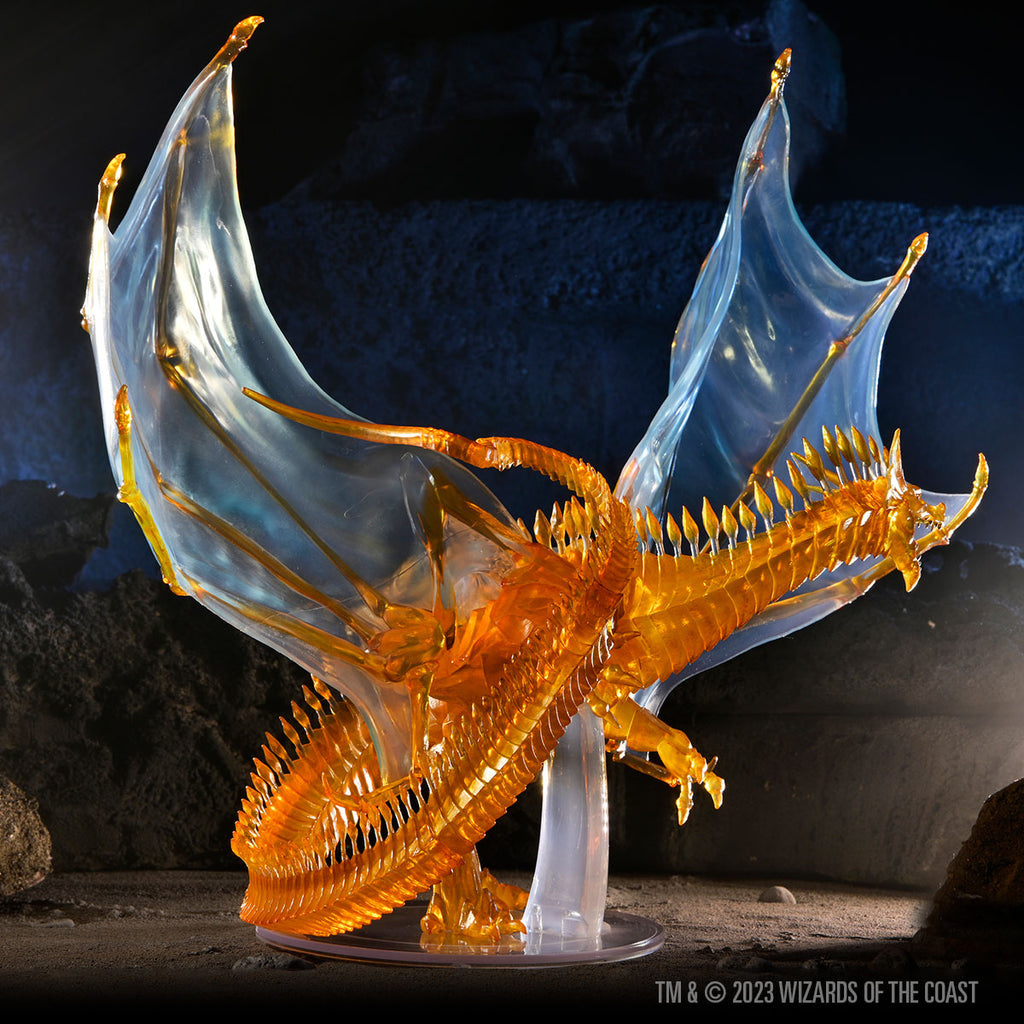 D&D Icons of the Realms: Adult Topaz Dragon – WizKids