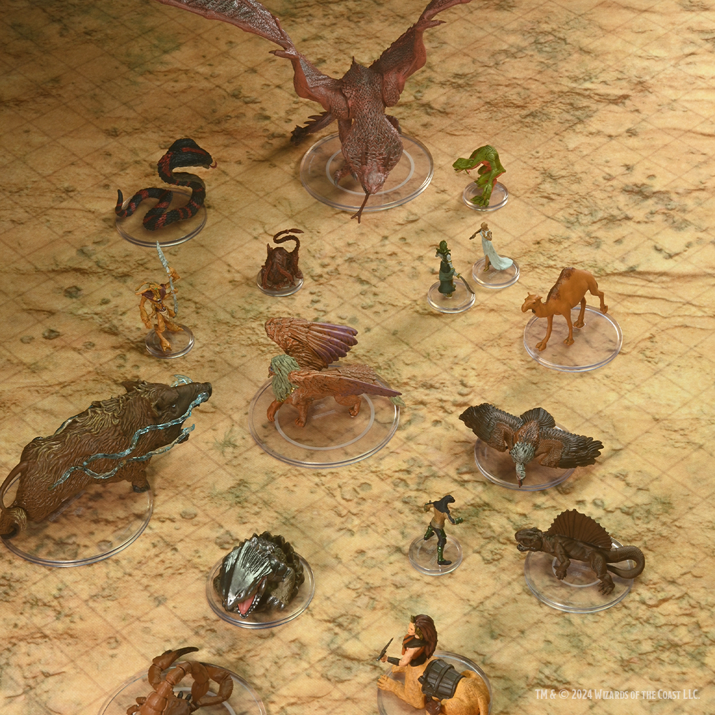 D&D Icons of the Realms: Desert Battle Mat – WizKids