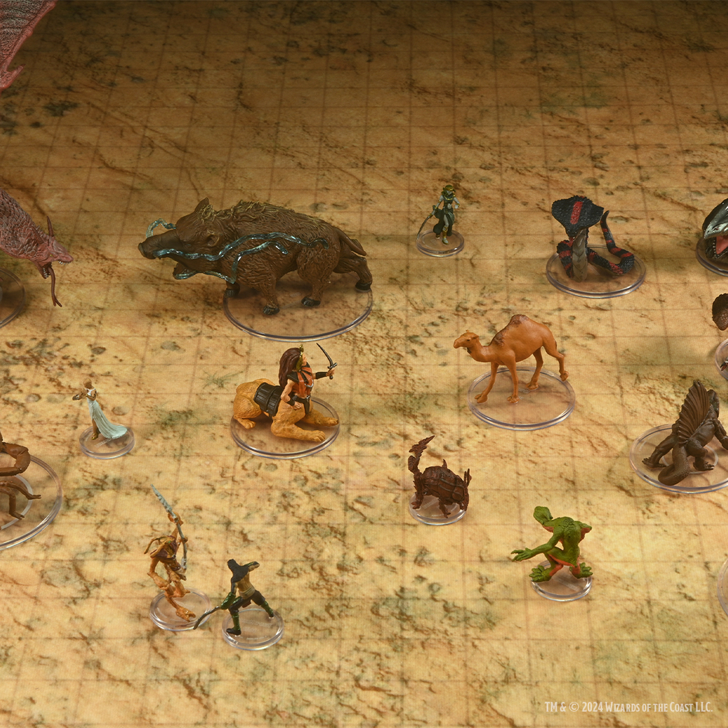 D&D Icons of the Realms: Desert Battle Mat – WizKids