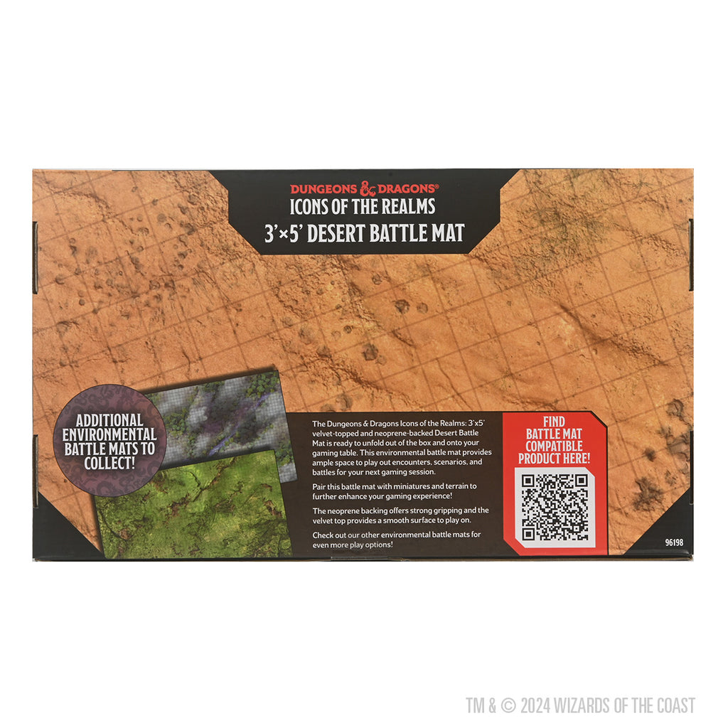 D&D Icons of the Realms: Desert Battle Mat – WizKids